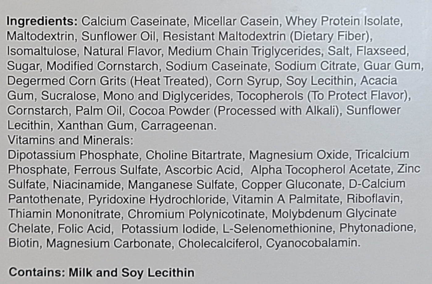 Cookies and Cream Shake - New Direction – Bariatric Food Source