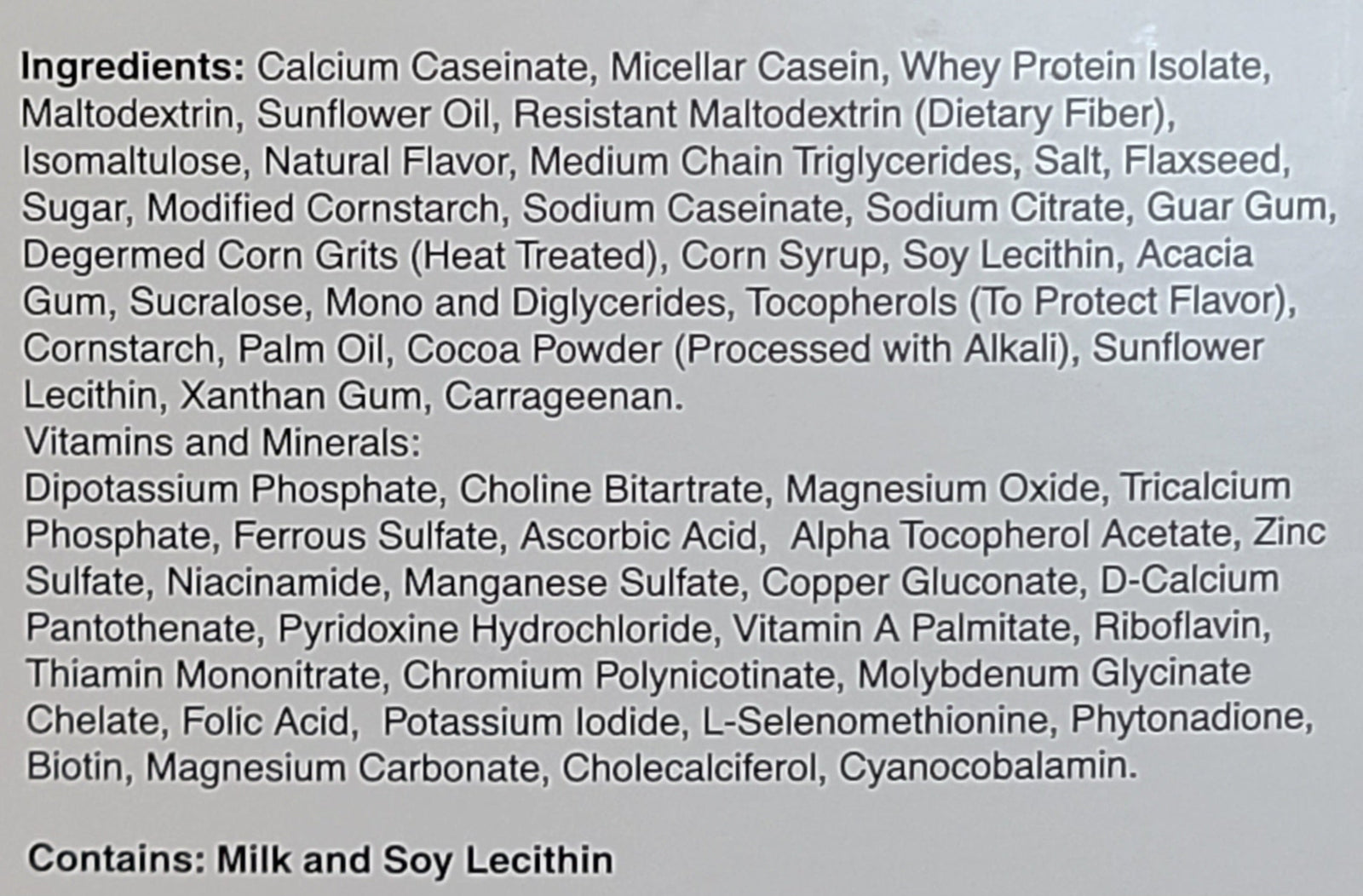 Cookies and Cream Shake - New Direction – Bariatric Food Source