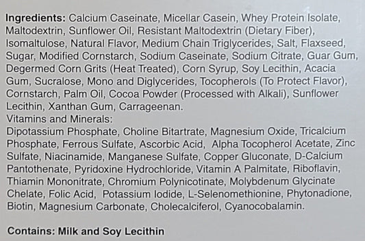 Cookies and Cream Shake - New Direction – Bariatric Food Source