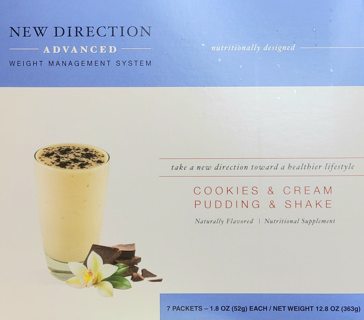 Cookies and Cream Shake - New Direction – Bariatric Food Source